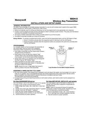 Honeywell 5834-2-install-guide | PDF | Operating Systems | Computer ...
