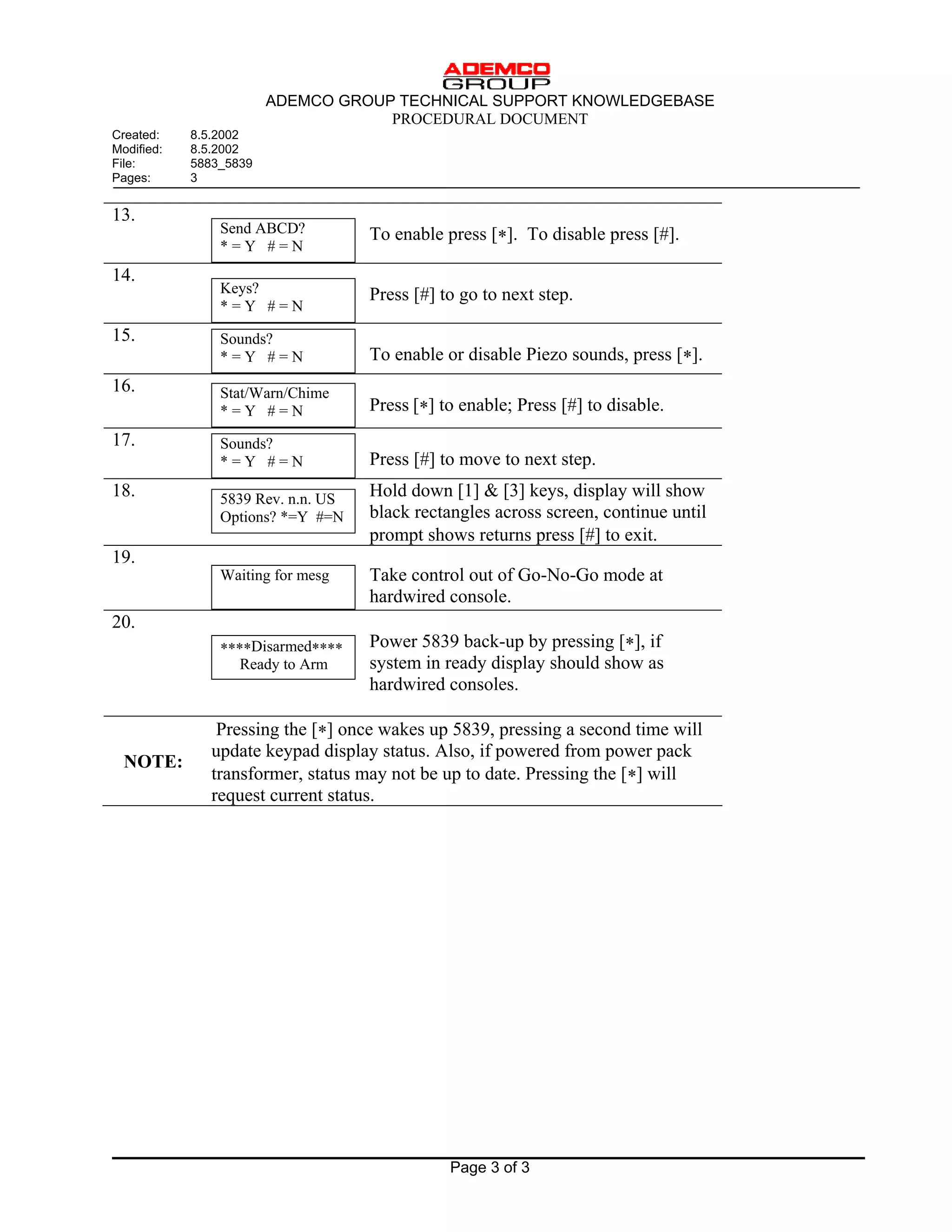 Honeywell 5839-programming-high-end-panels | PDF