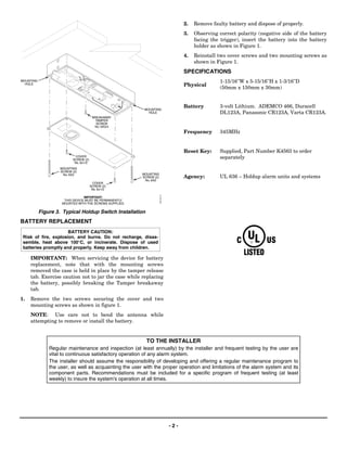 Honeywell 5869-install-guide | PDF