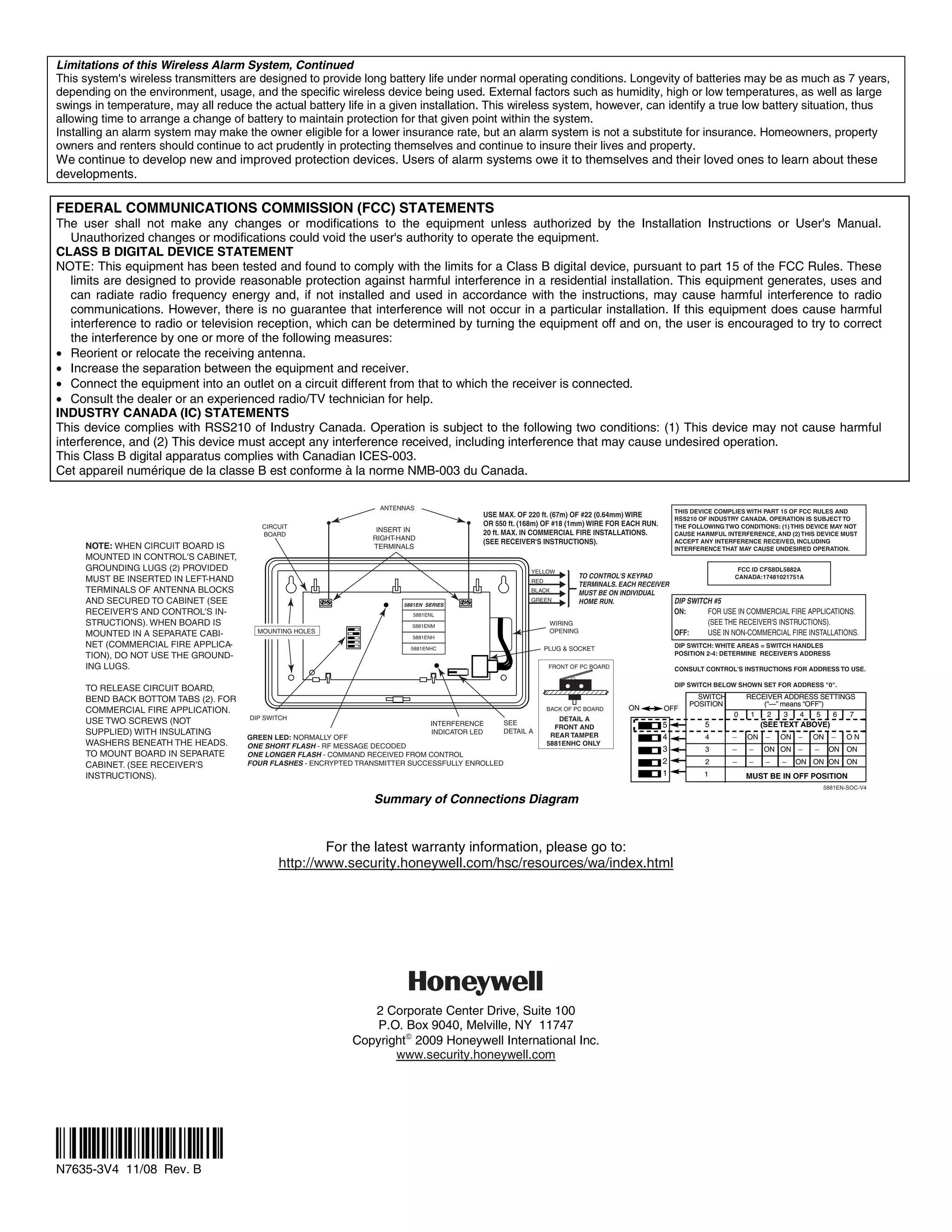 Honeywell 5881enl-honeywell-5881enm-honeywell-5881enh-honeywell ...
