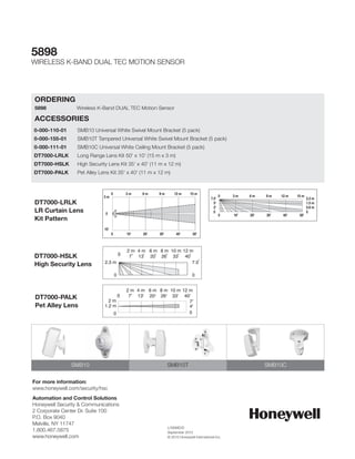 Honeywell 5898-data-sheet | PDF