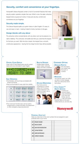 Honeywell 6160-mailer | PDF