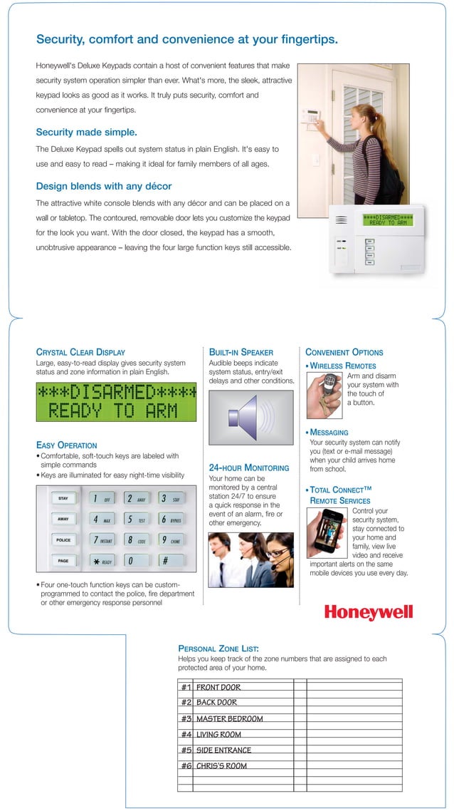Honeywell 6160-mailer | PDF