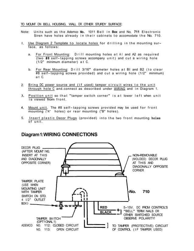Honeywell 710-install-guide | PDF
