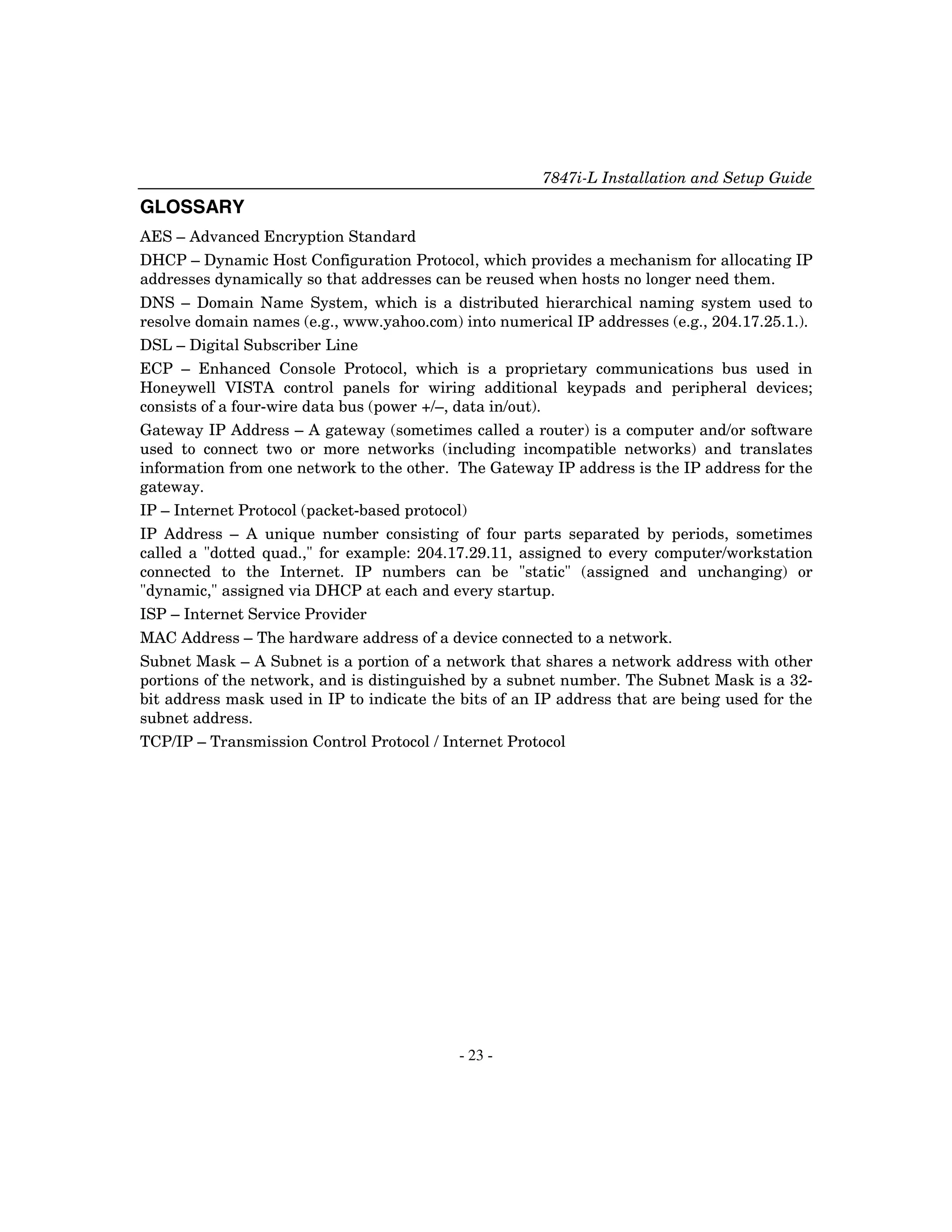 Honeywell 7847i-l-install-guide | PDF