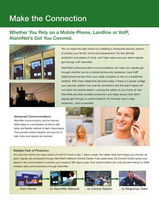 Honeywell alarmnet-brochure | PDF | Telecommunications Industry ...