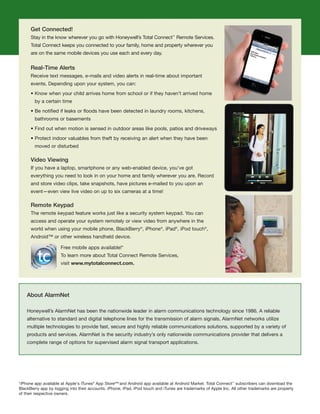 Honeywell alarmnet-brochure | PDF | Telecommunications Industry ...