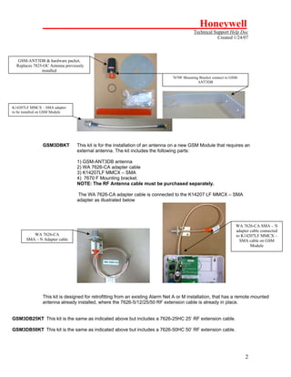 Honeywell alarmnet-gsm-antennas-help-doc | PDF