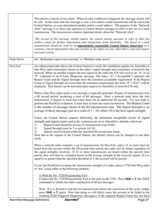 Honeywell alarmnet-message-definitions | PDF