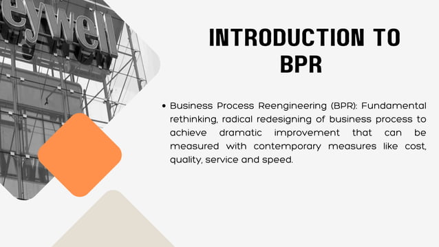 Transforming Operations: Honeywell's BPR Journey and Lessons | PDF