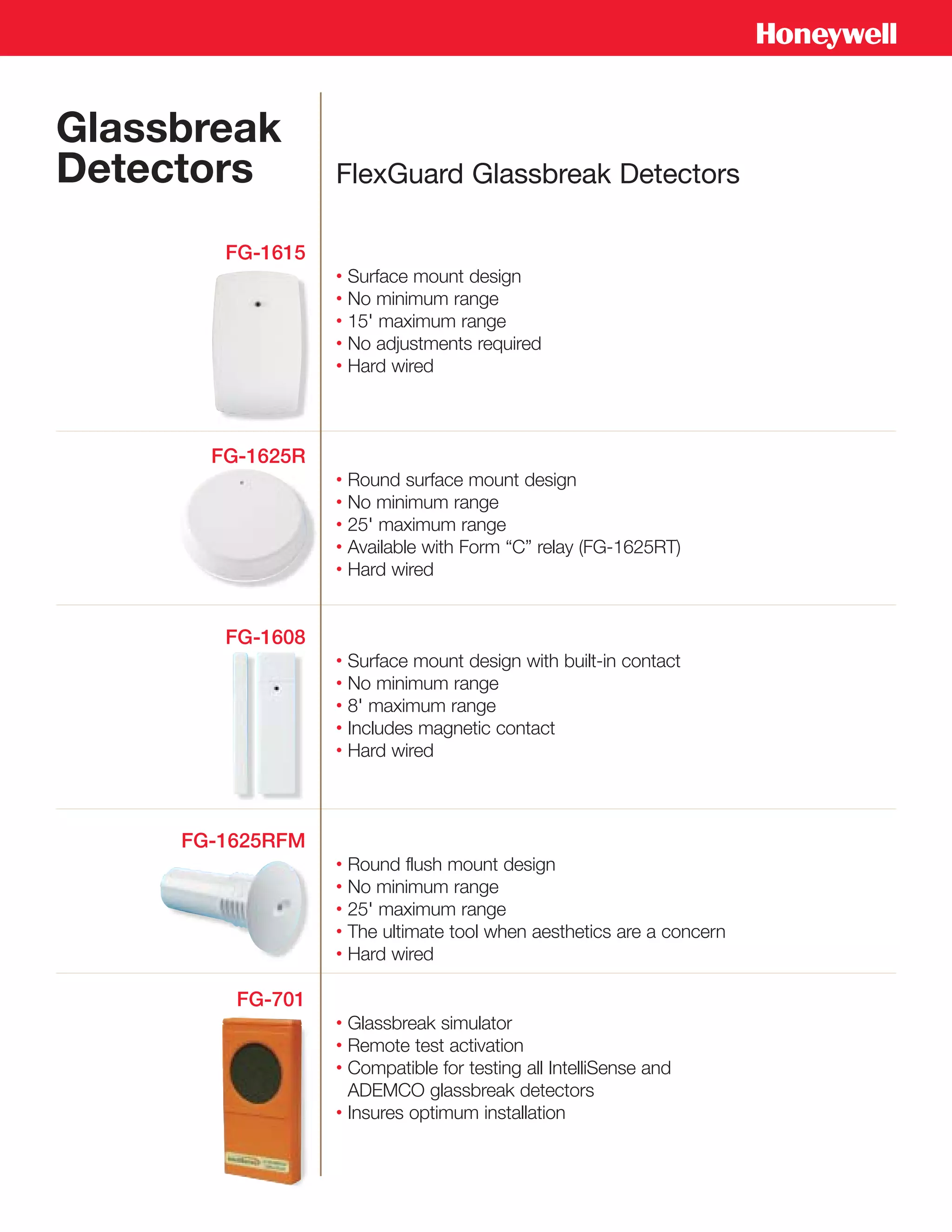 Honeywell glass-break-overview | PDF