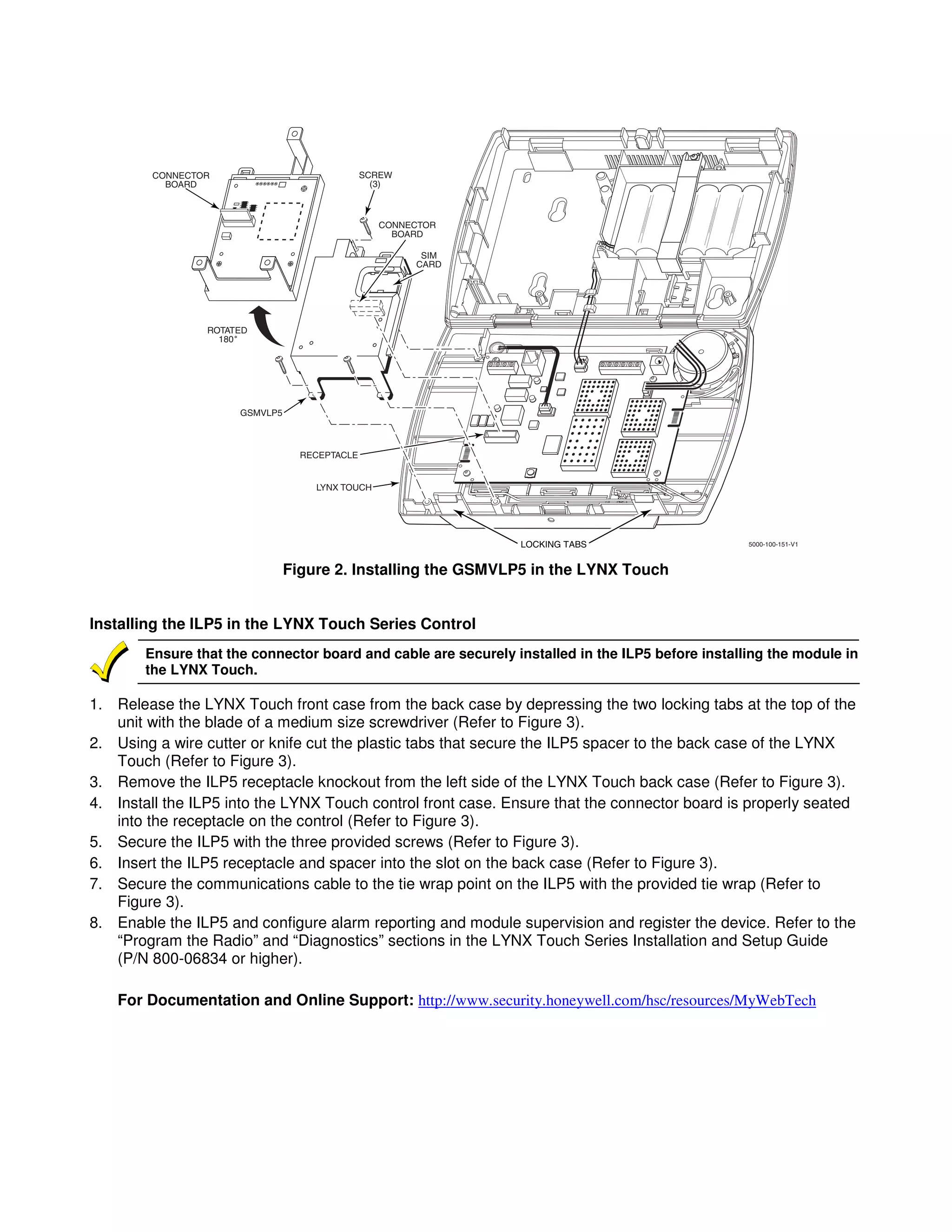 Honeywell gsmvlp5-honeywell-ilp5-install-guide | PDF