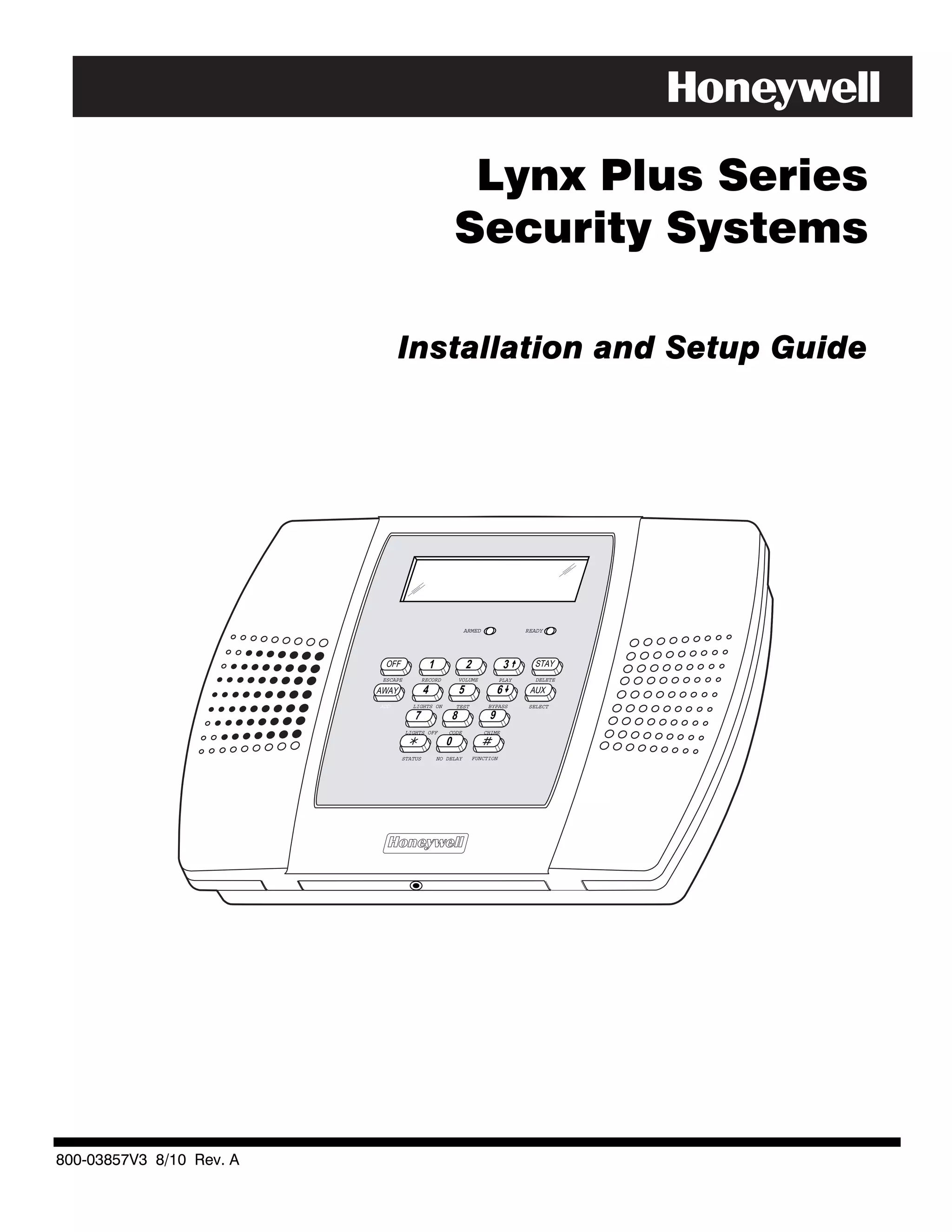 Honeywell L3000 Install Guide | PDF