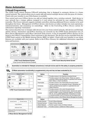 Honeywell L5100 Home Automation Guide | PDF