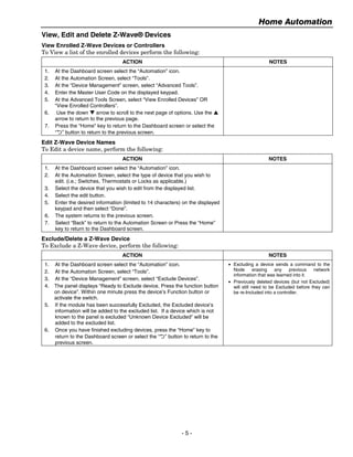 Honeywell L5100 Home Automation Guide | PDF