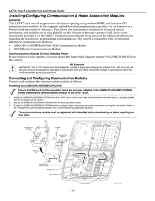 Honeywell L5100 Install Guide | PDF