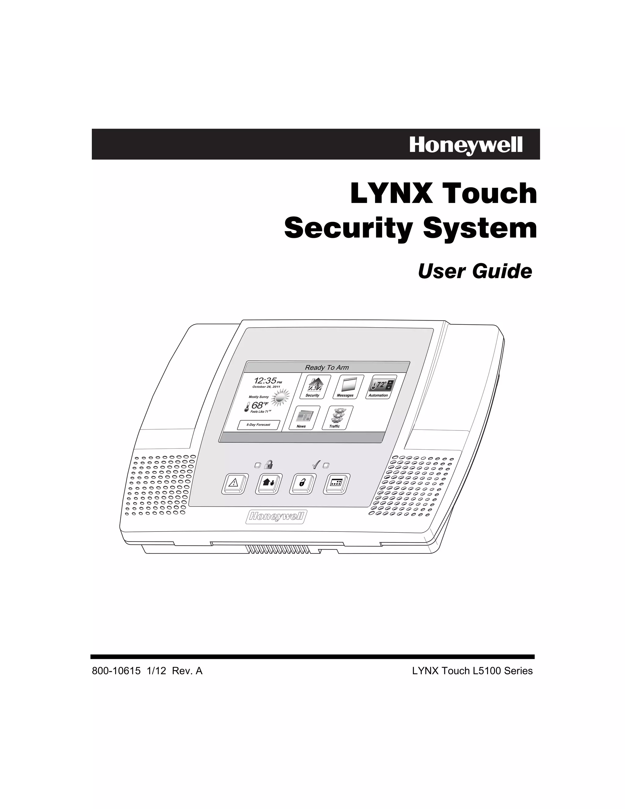 Honeywell L5100 User Guide | PDF
