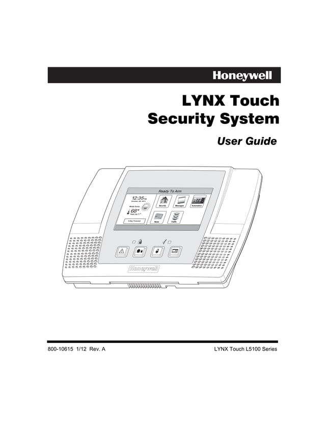 Honeywell L5100 User Guide | PDF