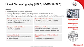Honeywell Research Chemicals Presentation | PPTX