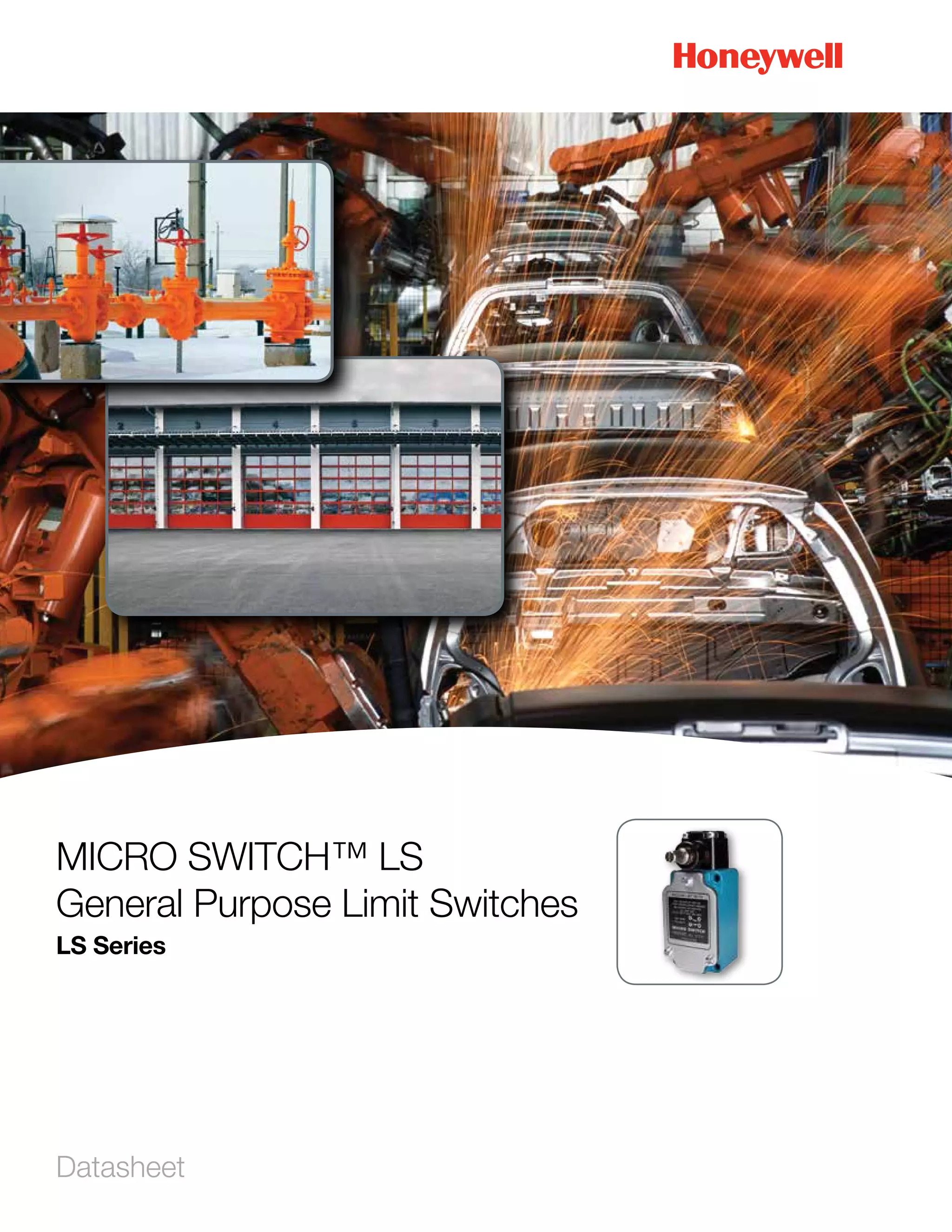 Honeywell sensing-micro-switch-ls-product-sheet-00-1222003 | PDF