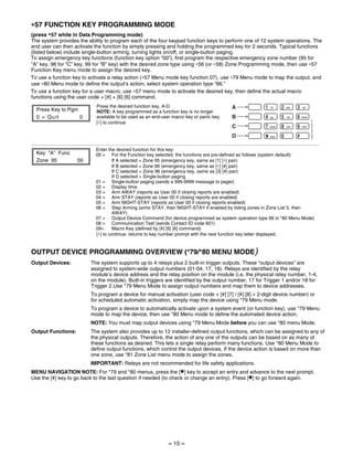 Honeywell vista-10p-programming-guide | PDF