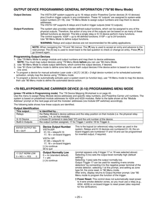 Honeywell Vista 15P Honeywell Vista 20P Programming Guide | PDF