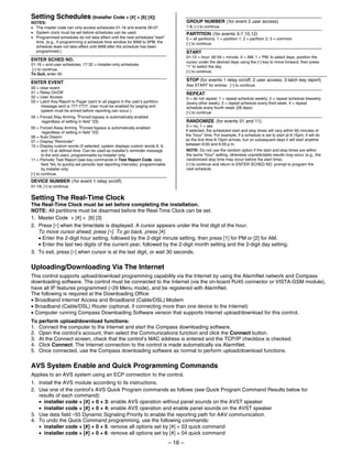 Honeywell Vista 21IP Programming Guide | PDF