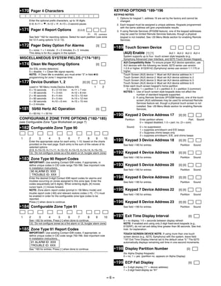 Honeywell Vista 21IP Programming Guide | PDF
