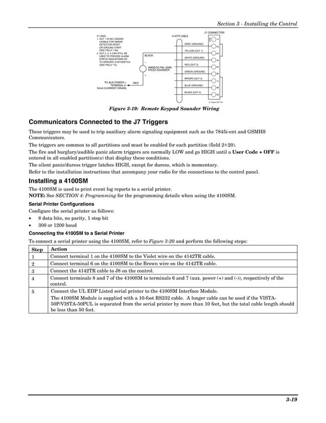 Honeywell vista-50p-install-guide | PDF