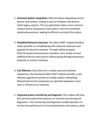 Honeywell 2mll efmt fast ethernet interface module.pdf
