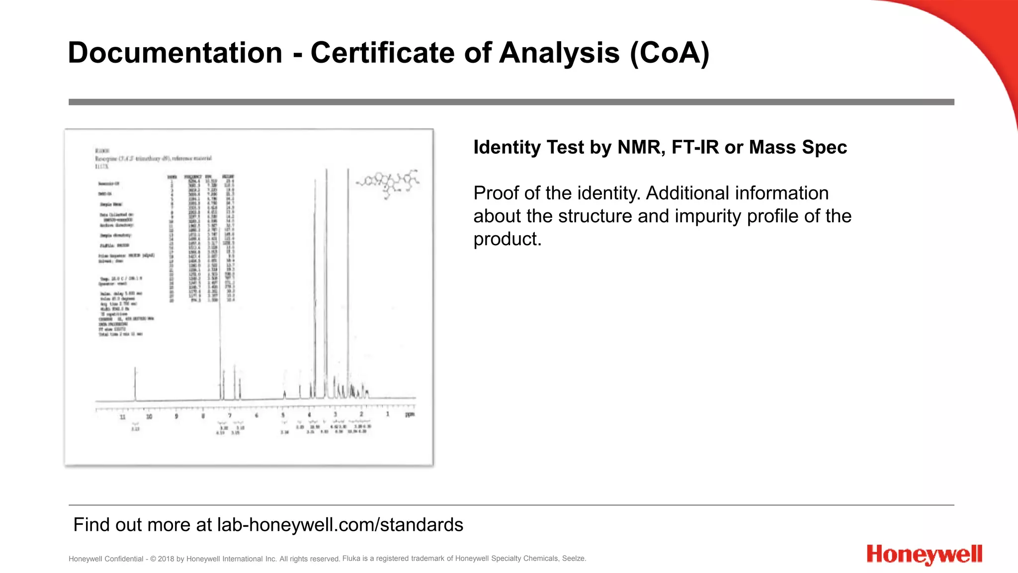 Honeywell Analytical Standards Presentation | PPTX