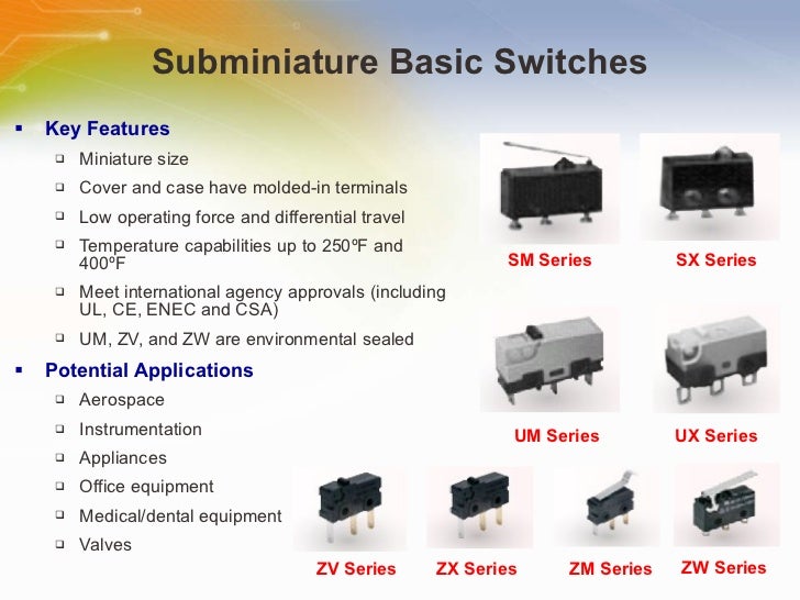Micro Switch™ Basic Switches