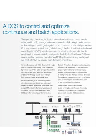 Copywriter Collective - Denzil - Honeywell experion lx brochure | PDF