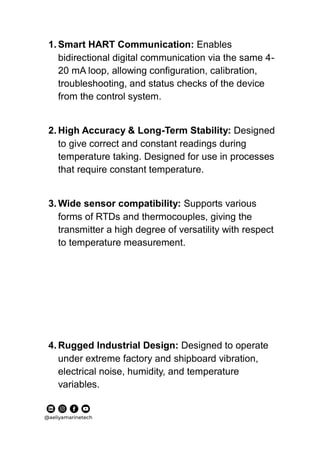 Honeywell Hns50049849-002 Hart Temperature Transmitter.pdf