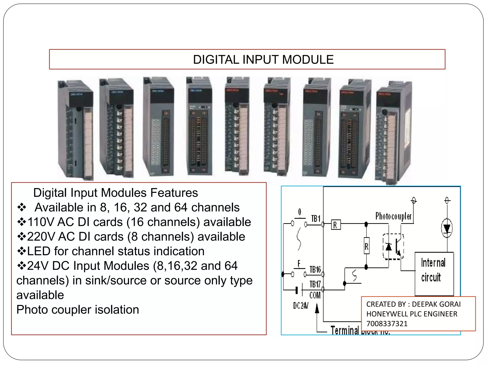 Honeywell PLC TRAINING GUIDE created by deepak gorai | PPTX