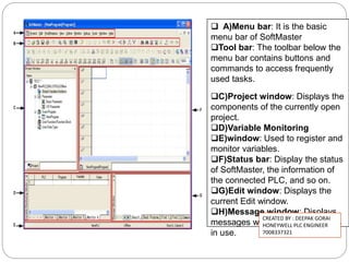 Honeywell PLC TRAINING GUIDE created by deepak gorai | PPTX