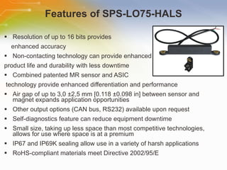 Position Sensor SPS-L075-HALS | PPT