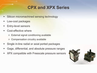 Silicon Low Pressure Sensors | PPT | Computer Peripherals | Computing