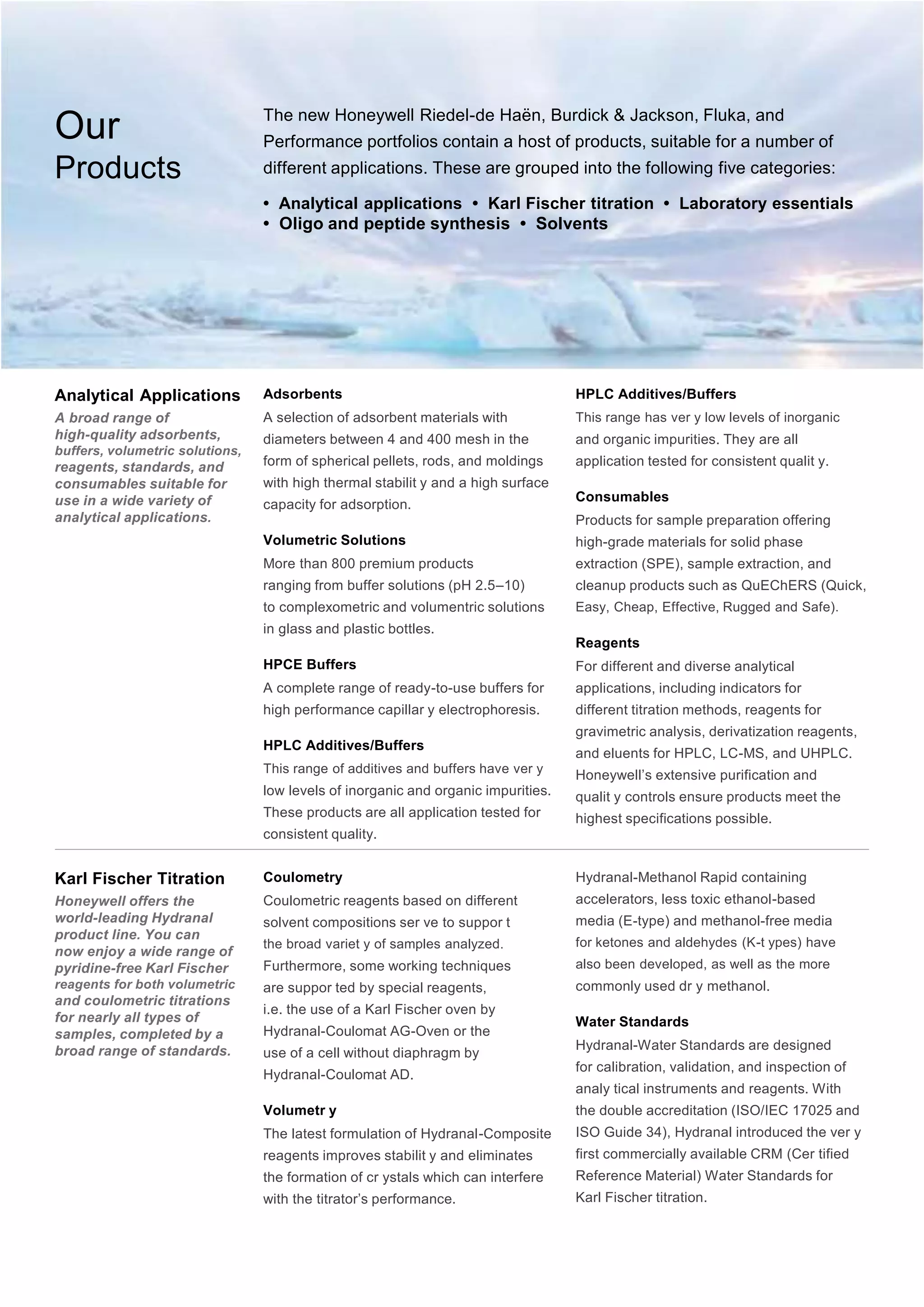 Honeywell Research Chemicals | PPTX
