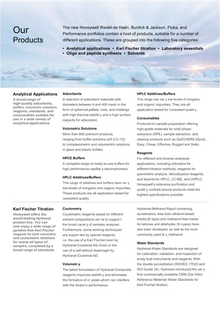 Honeywell Research Chemicals | PPTX