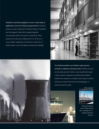 Honeywell Vindicator® Corporate Brochure | PDF