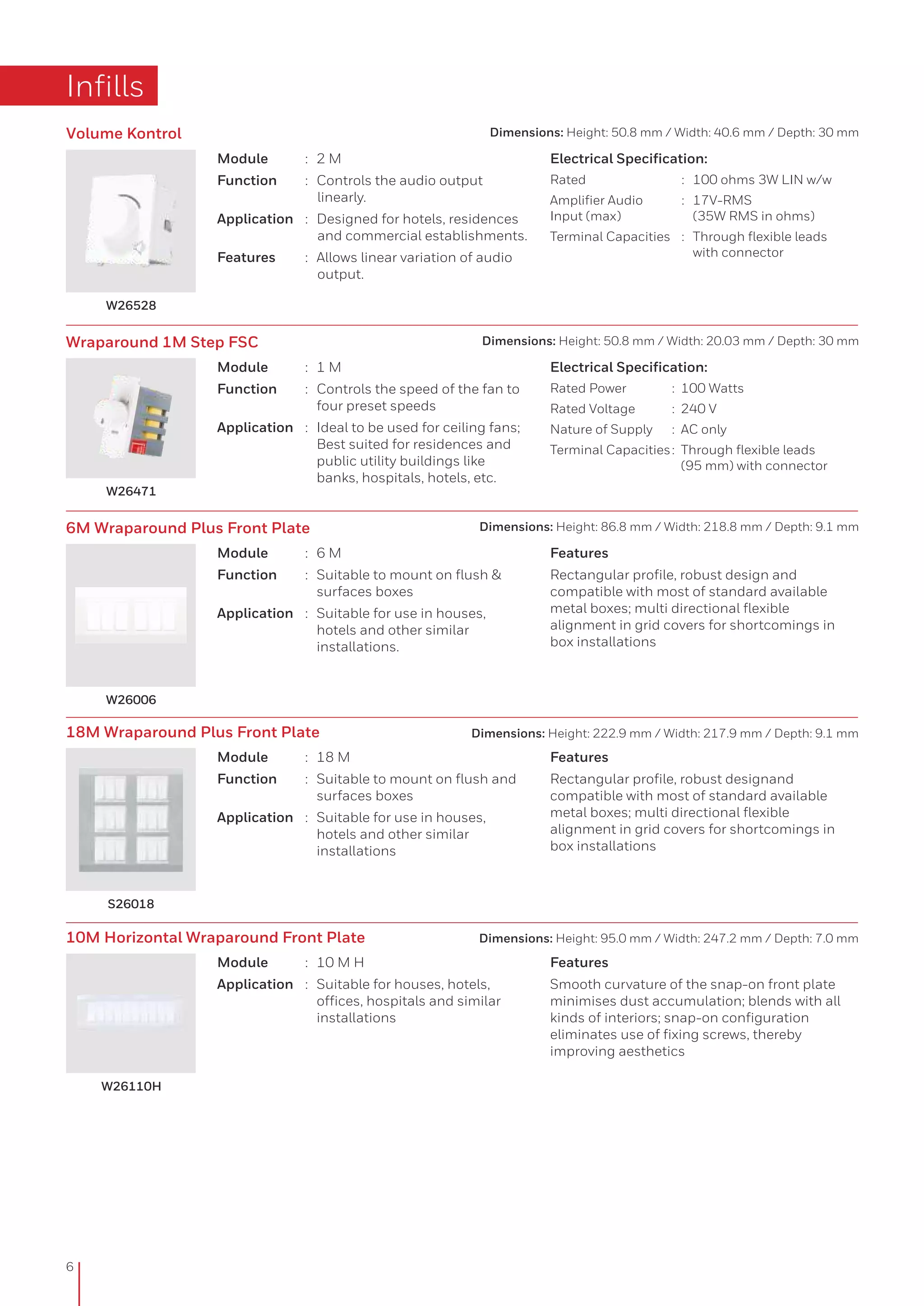 Honeywell wraparound electrical switches | PDF