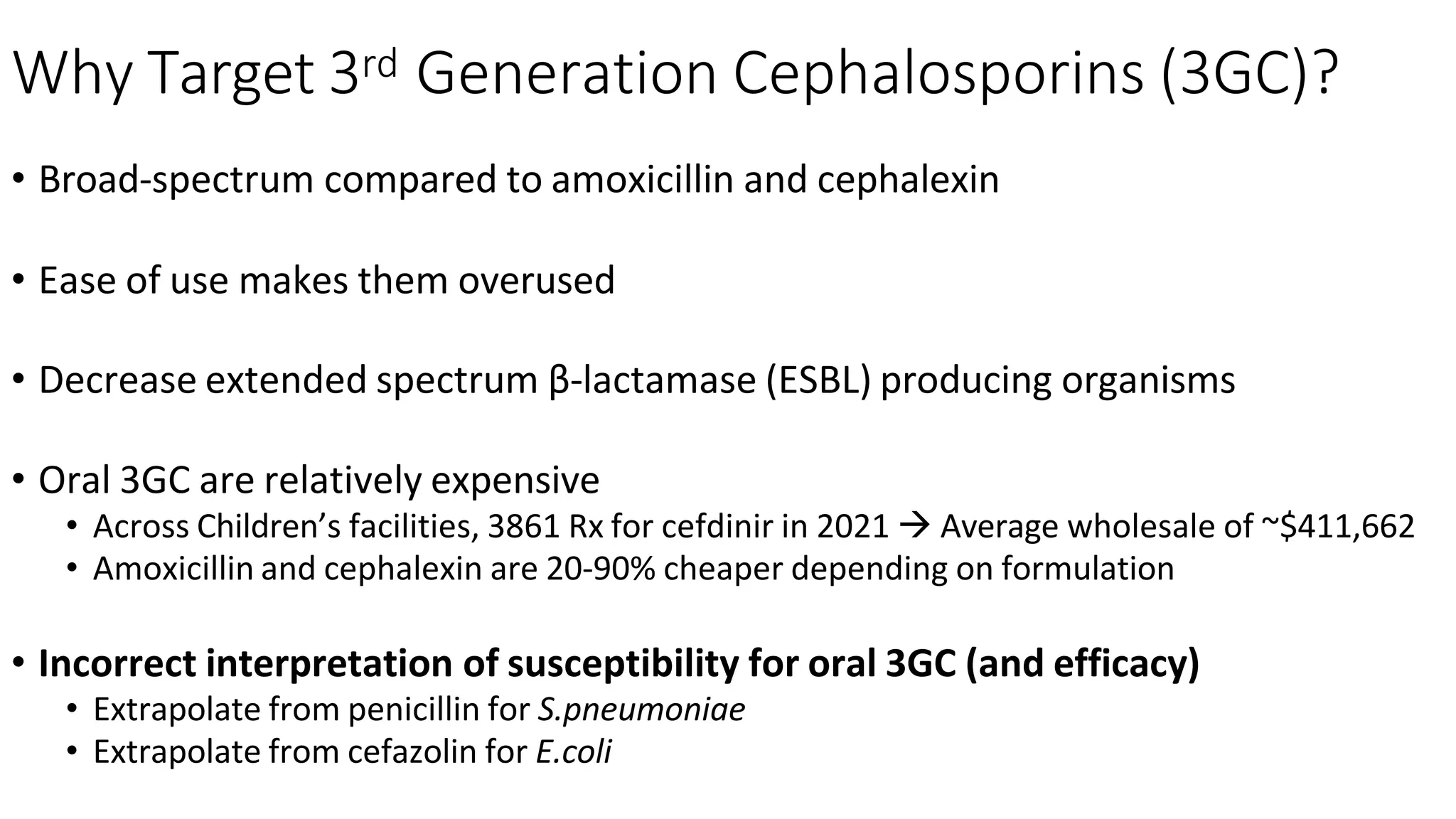 Honey We Shrunk the Omnicef-3rd Gen Cephalosporin Stewardship.pptx