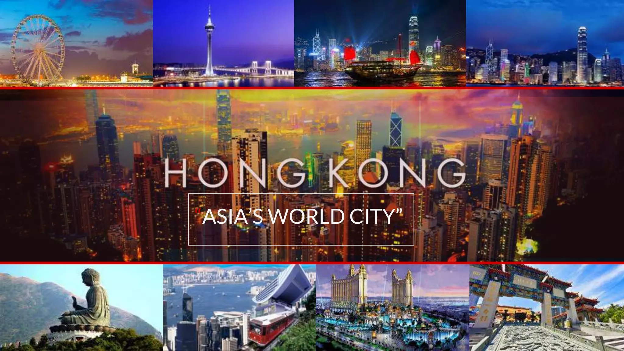 Tourism:Hong Kong | PPTX