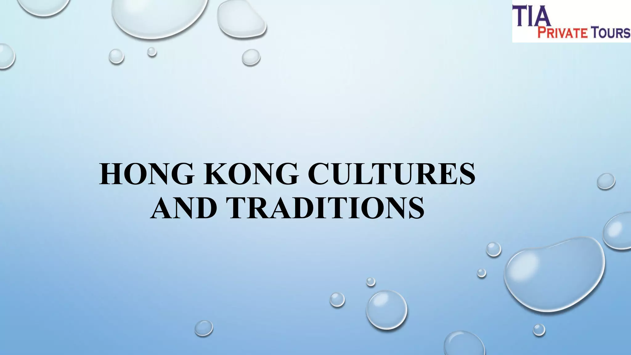 Hong kong cultures and traditions | PDF