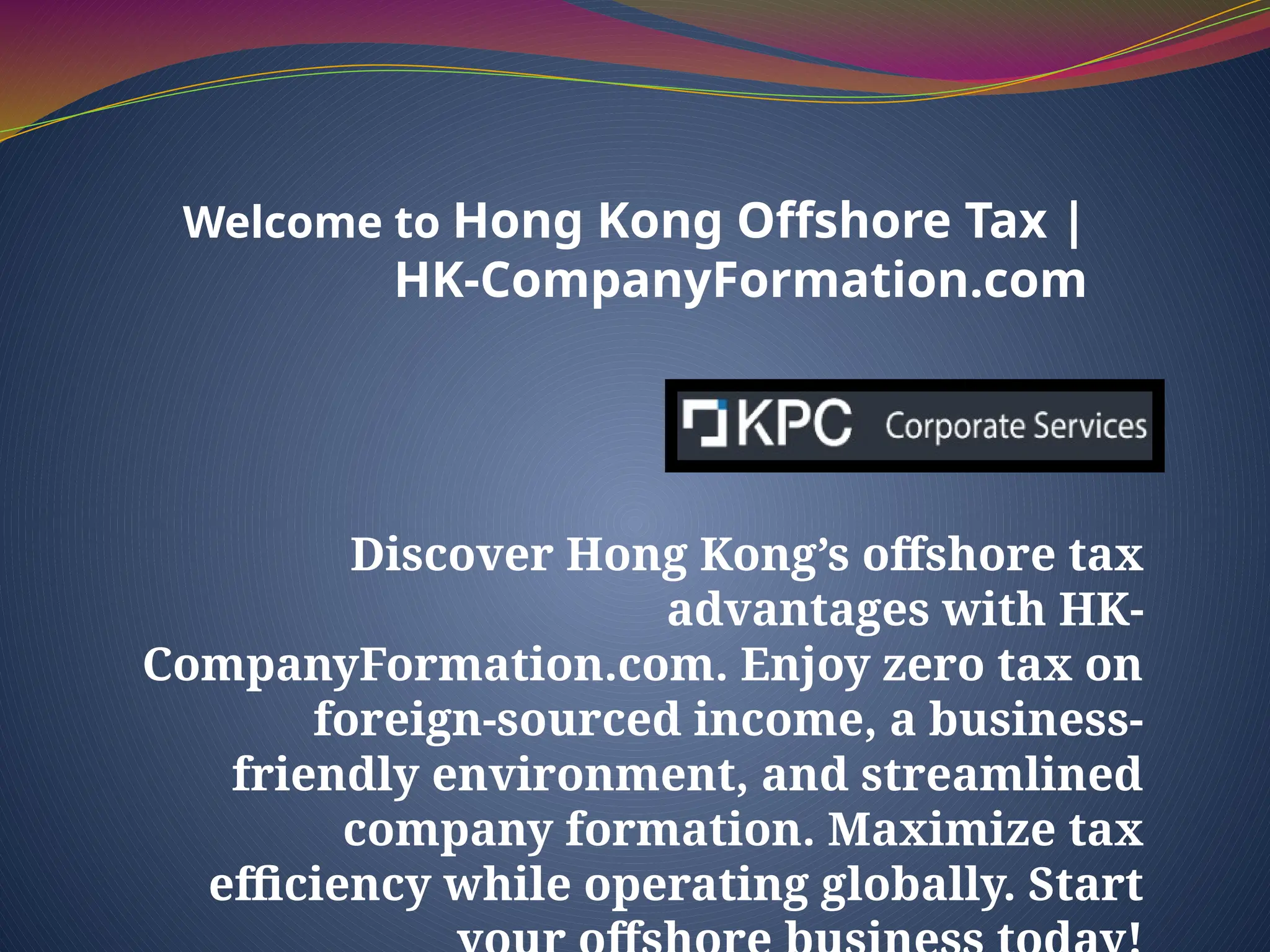 Hong Kong Offshore Tax HK-CompanyFormation.com ppt.pptx