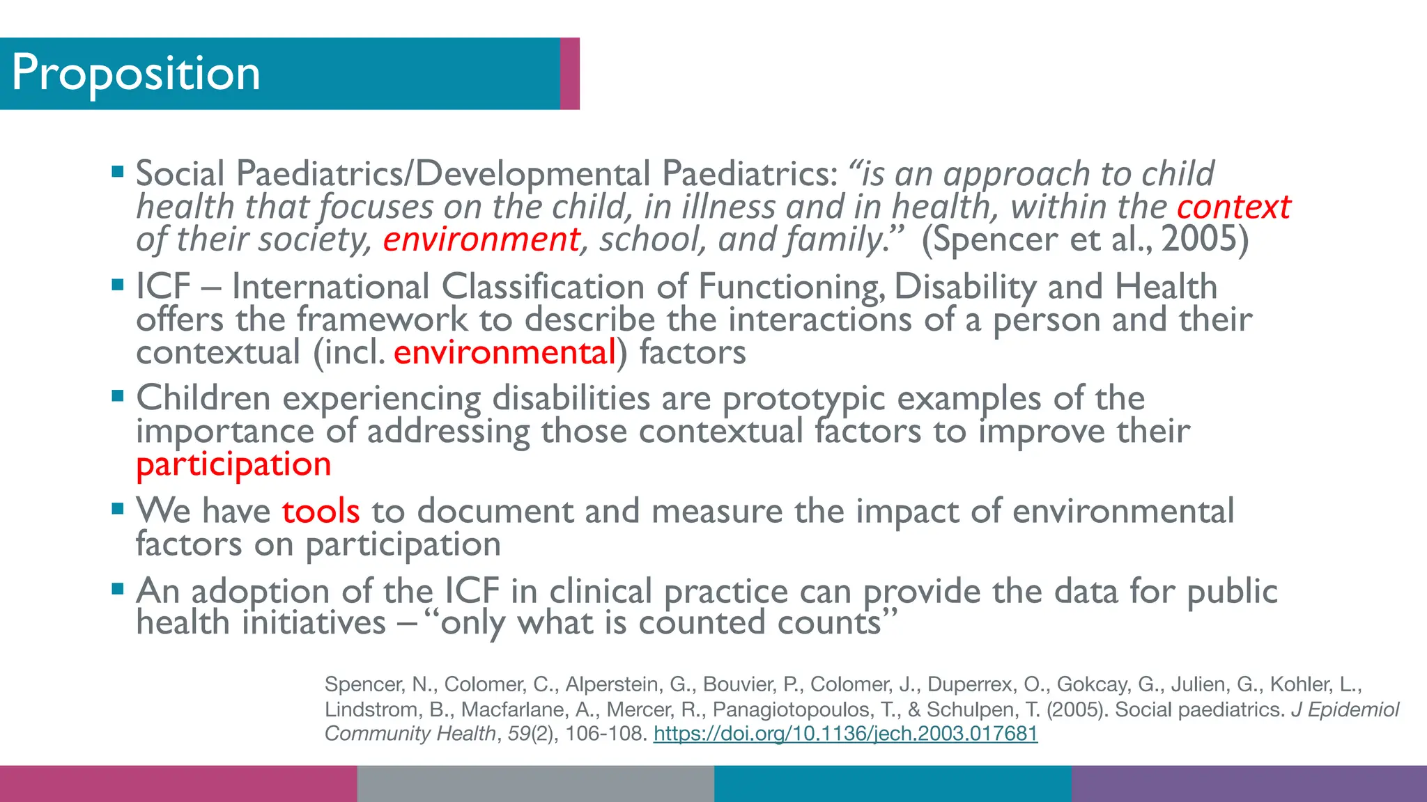 Children with Disabilities and Environmental Factors | PDF