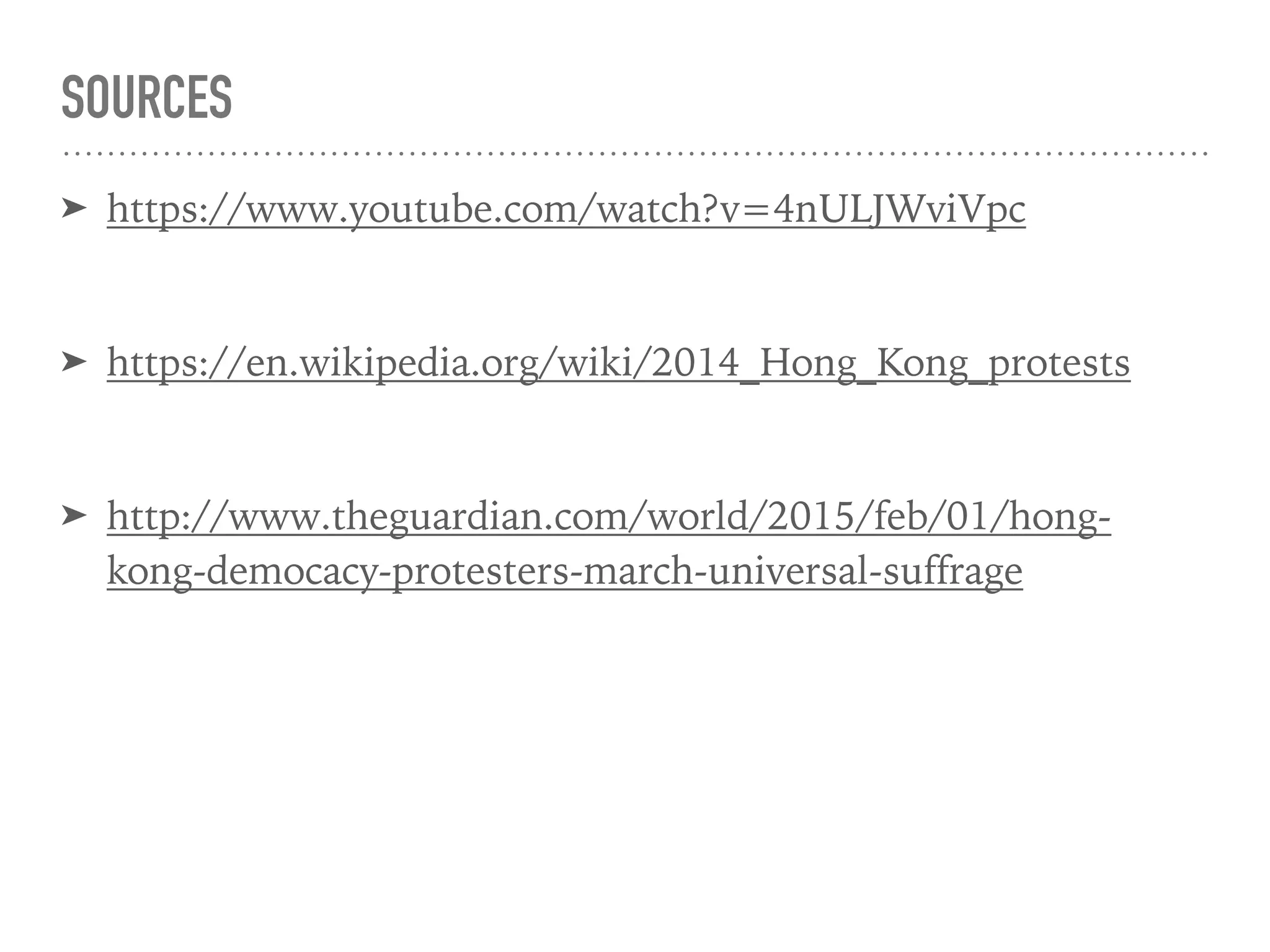 Hong kong Protest ppt | PDF