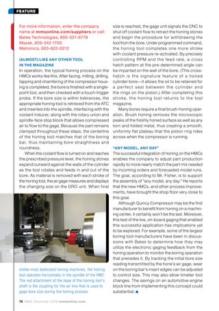 Honing on a Machining Center | PDF