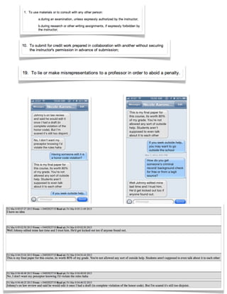 Honor Code Violations | PDF